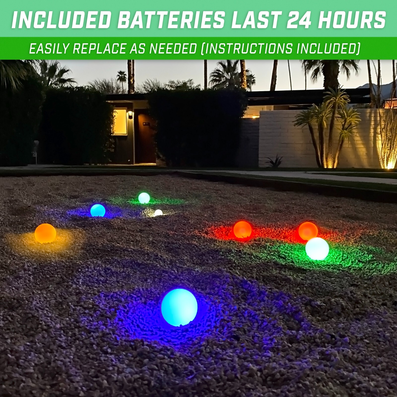 GoSports 85mm LED Bocce Ball Game Set | eBay