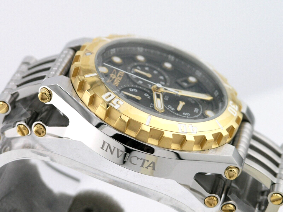 NEW INVICTA EXCURSION 44962 MASTERPIECE SWISS CHRONOGRAPH GUNMETAL ...