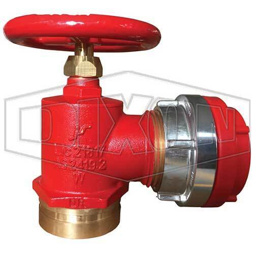 Dixon Fire Hydrant Landing Valve 3" Roll Grooved/ BSP Threaded x Storz ...