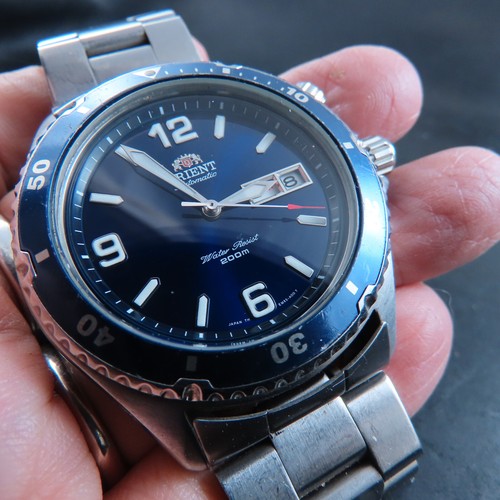 Japan Orient Deep Sea Diver 200M Daydate Automatic Men Watch | eBay