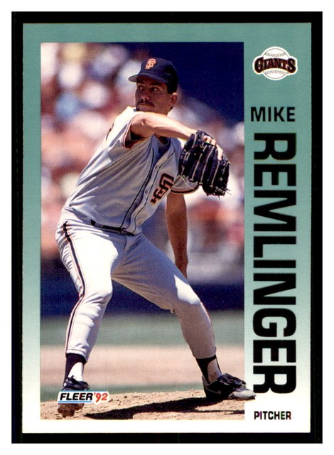 1992 Fleer - #646 Mike Remlinger for sale online | eBay