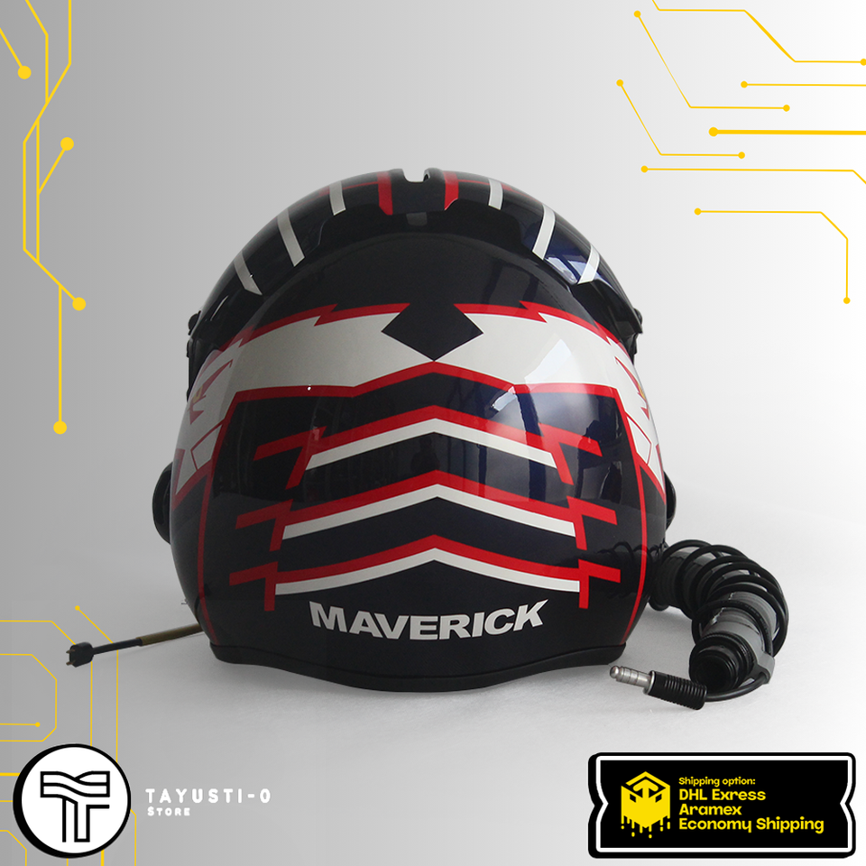 HGU-33 MAVERICK Fighter Pilot Flight Top Gun Movie Prop + MBU-12 OXYGEN ...