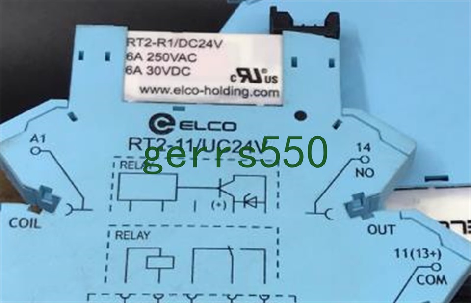 1 pcs New ELCO Thin terminal type relay RT2-R1/DC24V | eBay