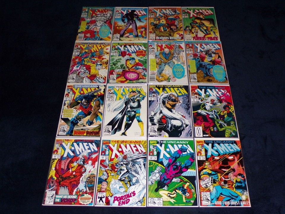 THE UNCANNY X-MEN 250 - 299 LOT 46 MARVEL COMICS 251 267 271 275 ...