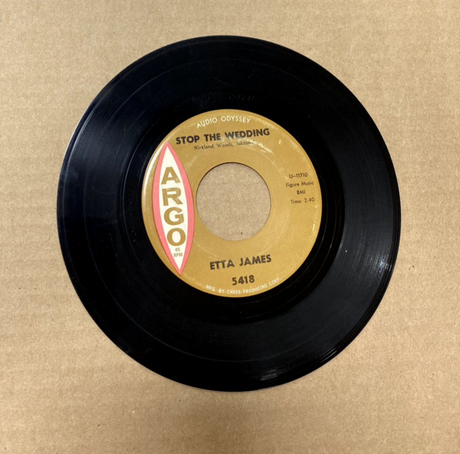 ETTA JAMES ARGO RECORDS 45-5418 STREET OF TEARS | eBay
