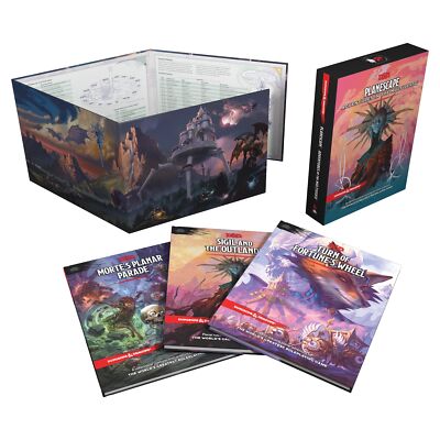 Dungeons & Dragons 5E Planescape Adventures in the Multiverse Boxed Set ...