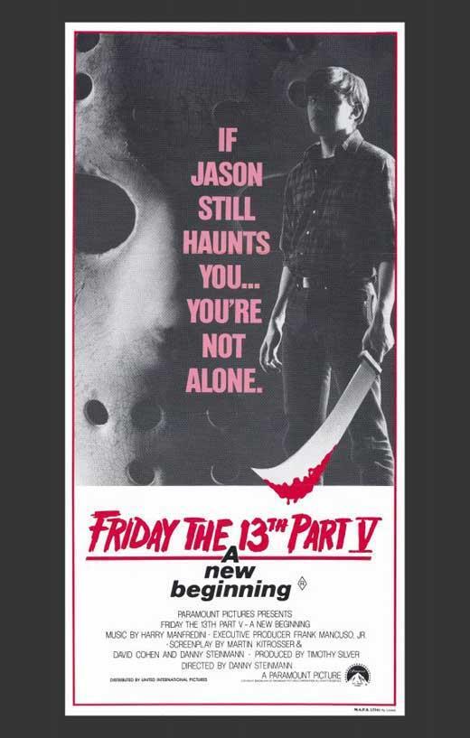 Friday The 13th Part 5 A New Beginning Poster