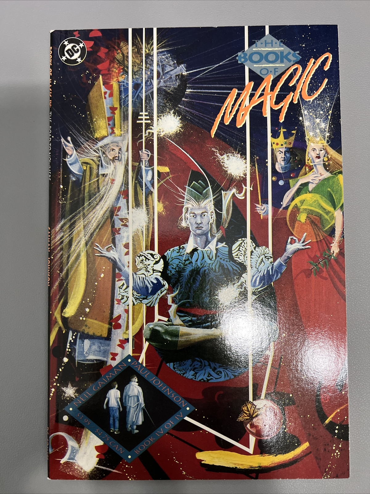 THE BOOKS OF MAGIC Comic Book Lot #1,2,4 - 1990 DC Comics Sandman ...