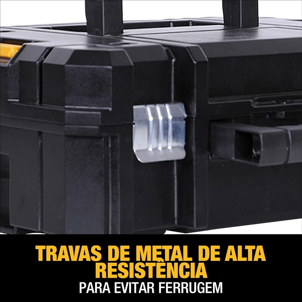 DEWALT DWST17807 TSTAK II 13" Flat Top Stackable Toolbox Organizer ...