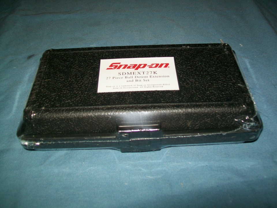 New Snap-on™ SDMEXT27K 27 pc 1/4" Hex Drive Ball Detent Adaptor and Bit ...