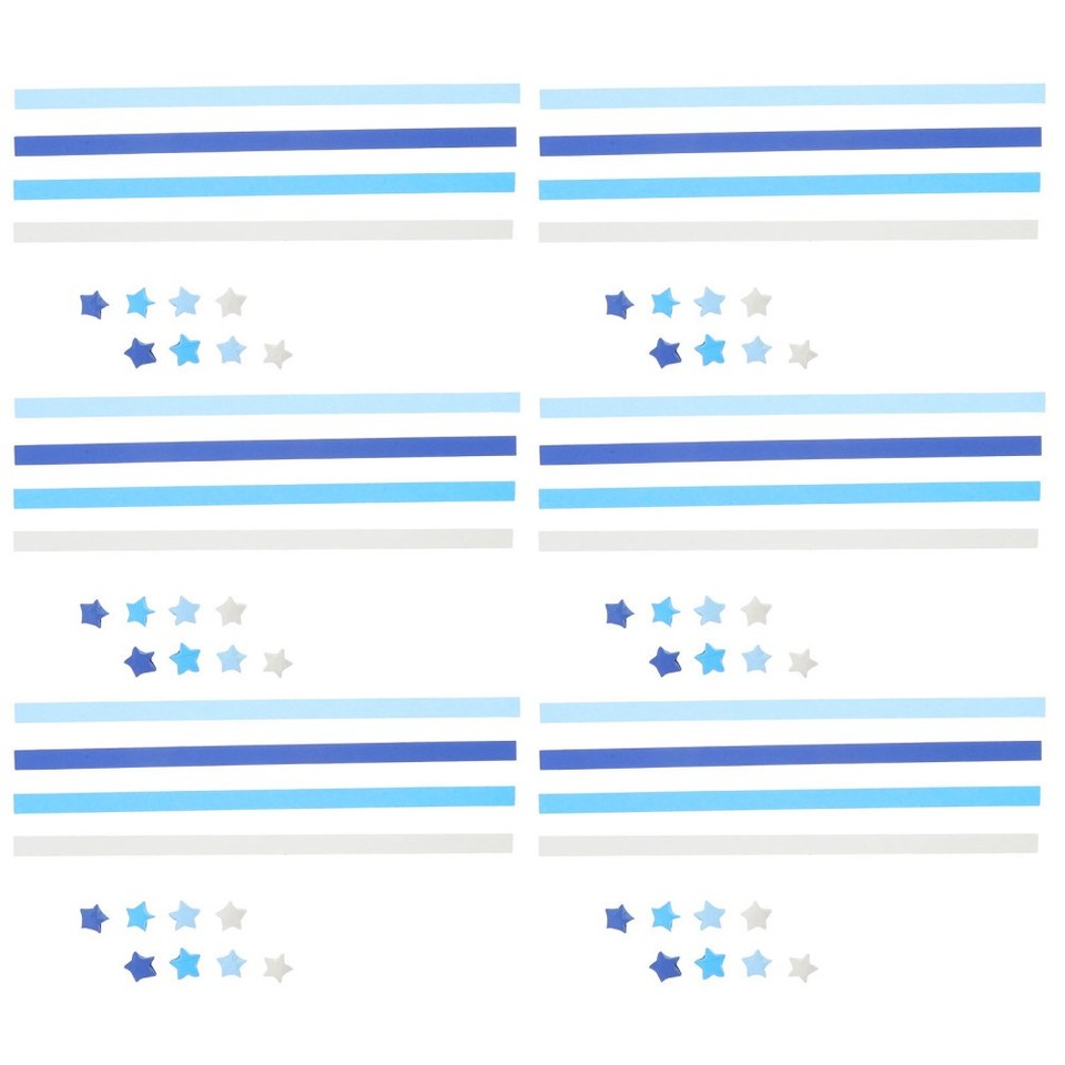 4050pcs Star Folding Paper Origami Paper Strips For DIY Crafts ...