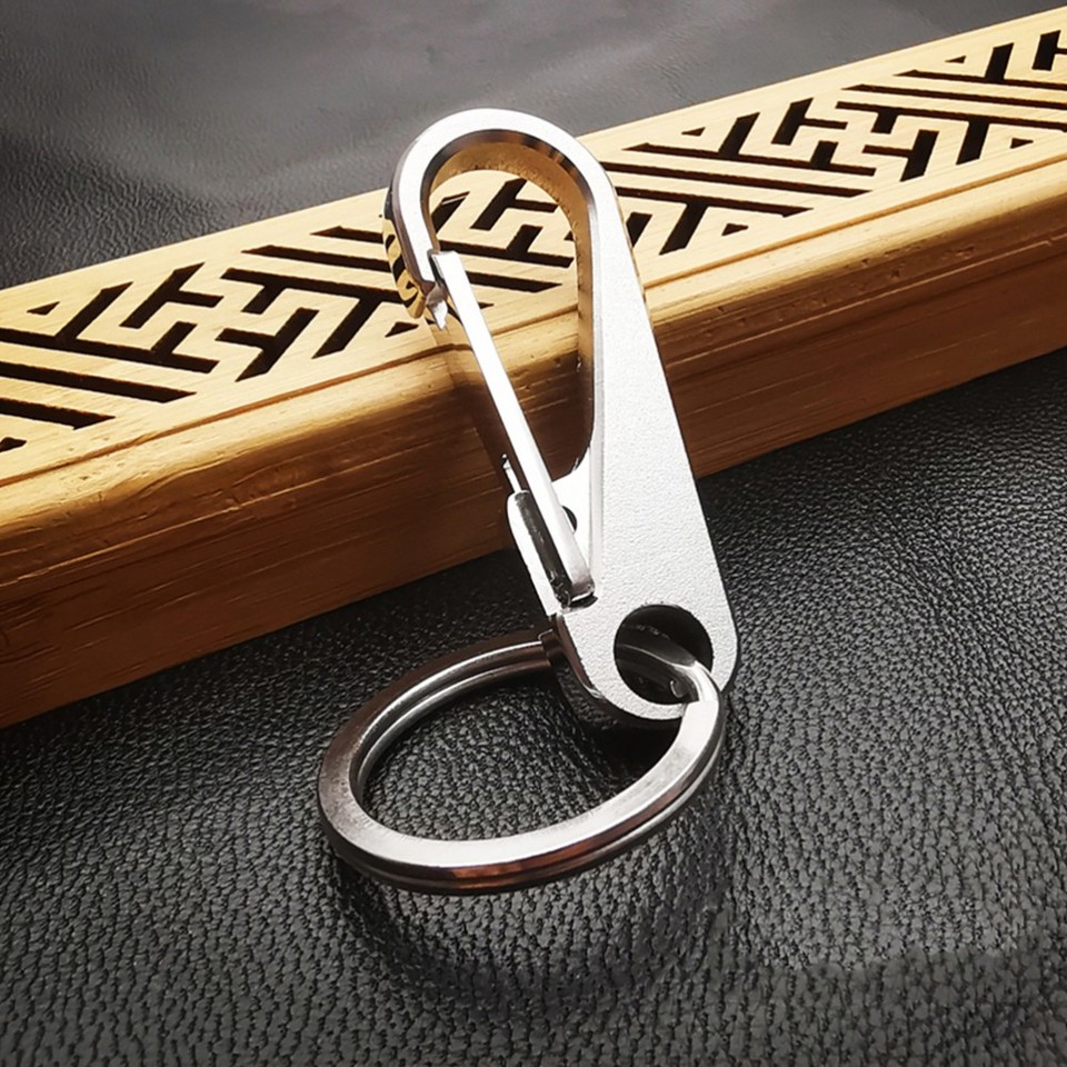 3 Count Key Chain Man Stainless Steel Pendant Keychain Men's Keychains ...