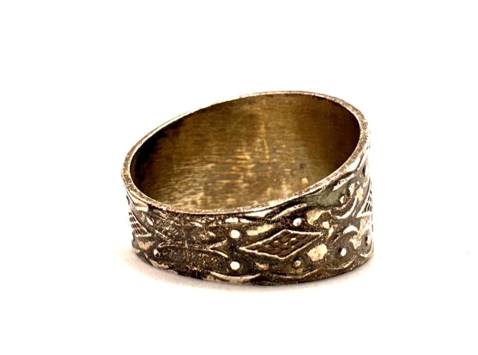 925 Silver Ring Decoration Solid Size 60 Elegant Jewelry Design Vintage ...