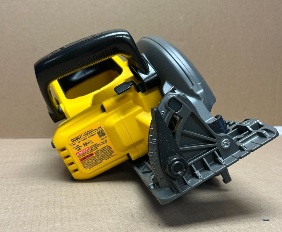 [Used] (DCS577B) DEWALT FLEXVOLT 60V MAX 7-1/4 in. Cordless Worm Drive ...