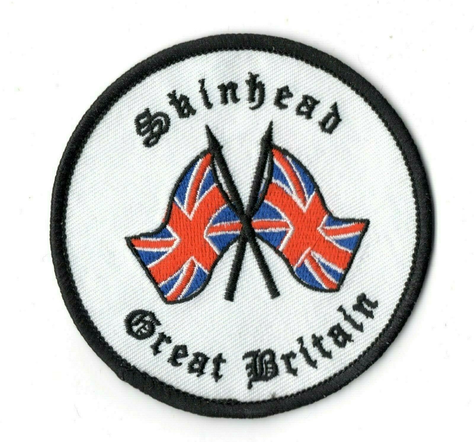 PATCH Skinhead Oi England Scotland Wales Great Britain Union Jack ...