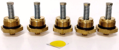 NAVISTAR/SCHRADER A/C SERVICE PRESSURE SPRING VALVE 3820172C1 **LOT OF ...