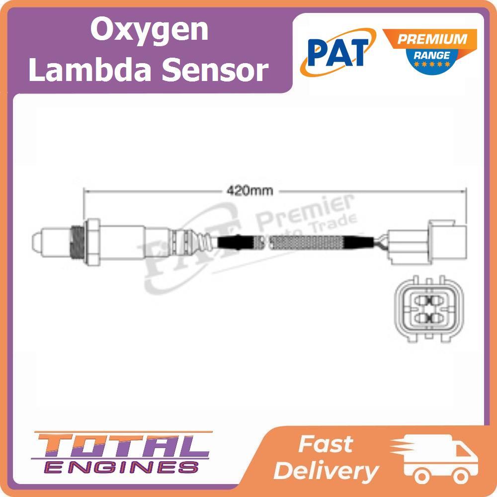 PAT Premium Oxygen Lambda Sensor fits Mitsubishi Pajero iO QA 2.0L 4Cyl ...