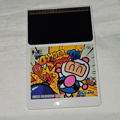 PC Engine Bomberman 93 Vol.56 Hu Card Video Game Working Hudson NEC HuCard | eBay