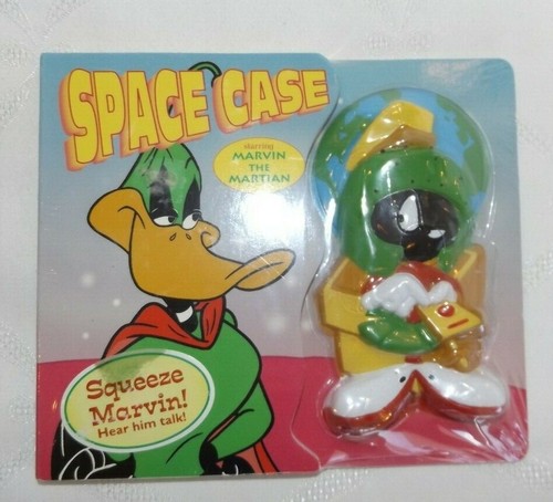 Talking Marvin the Martian Space Case Book Warner Bros. Vintage Looney ...