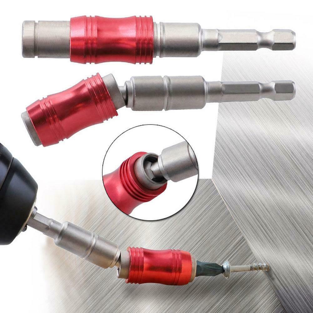 1/4″ Magnetic Pivoting Bit Tip Holder Swivel Screw Drill Bit Self ...