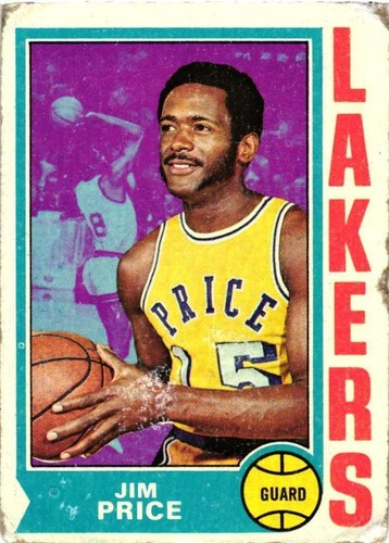 JIM PRICE 1974-75 Topps Basketball #137 FREE SHIPPING B16R4S22P25 | eBay