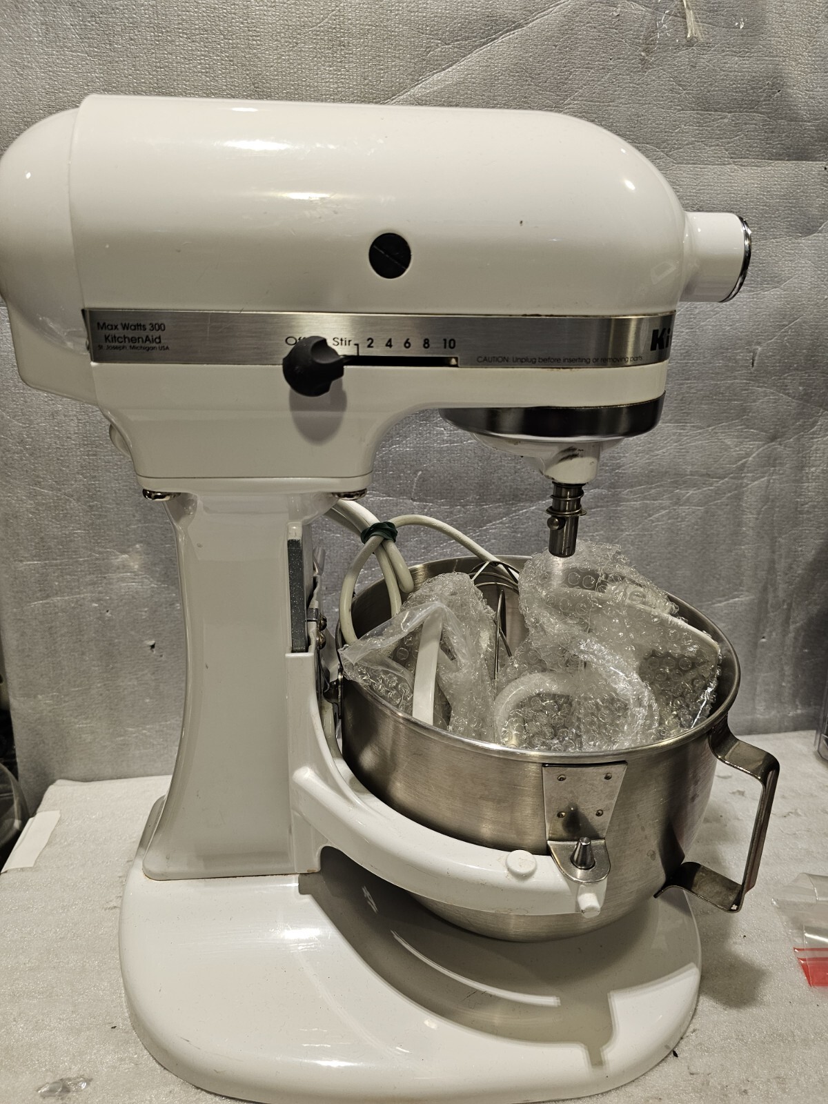 KitchenAid K5SS Heavy Duty Series 5qt Stand Mixer - White for sale ...