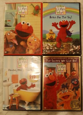 Elmo's World DVD Lot | eBay