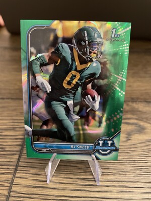 2022 Bowman University RJ SNEED Green Refractor 1st Bowman /99! 🔥🔥🔥 | eBay