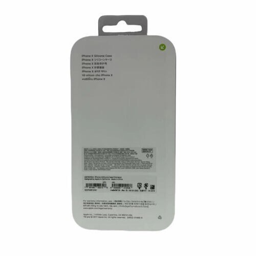 Genuine Original Apple Silicone iPhone X & iPhone XS Case - Pink Sand ...