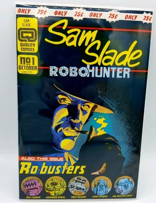 Sam Slade Robo Hunter no 1 Quality Comics Vintage Retro Comic Book 1 ...
