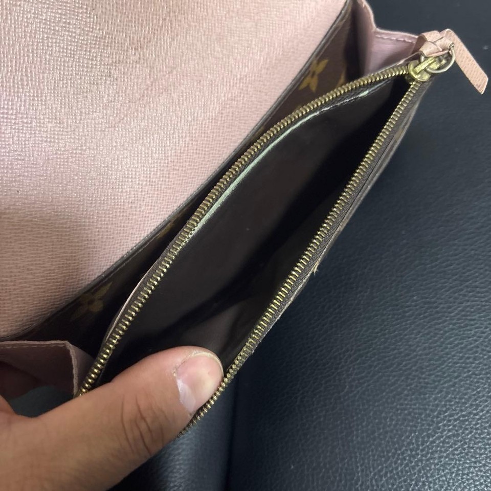 Louis Vuitton Monogram Long Wallet Brown | eBay UK