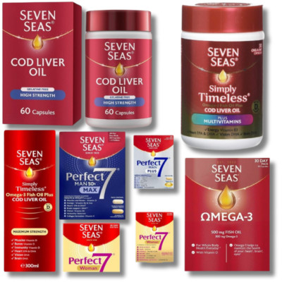 Seven Seas Vitamins – Omega-3, Multivitamins, jointcare & Health ...