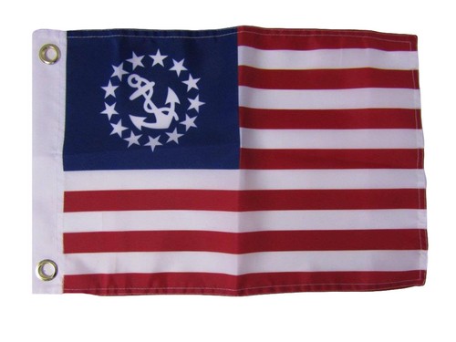 12x18 Nautical Boat Flag Yacht Ensign Premium FAST USA SHIP 100D | eBay