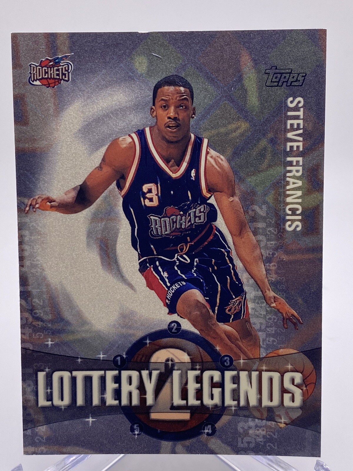 2001-02 Topps Lottery Legends #LL2 Steve Francis Houston Rockets | eBay