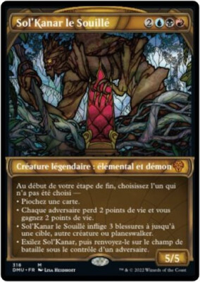MTG Magic DMU Showcase FR - Sol'Kanar the Tainted/Sol'Kanar le Souillé ...