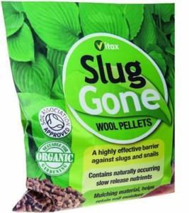 Vitax Slug Gone Wool Pellets 1Ltr Organic Natural Repellent Barrier ...