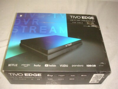 TIVO EDGE RD6E20 LIVE TV/DVR/STREAMING PLAYER FOR CABLE 6 TUNERS 2TB ...