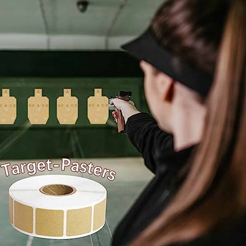 2000Pcs 2.2cm Premium Quality Accessories Square Target Pasters ...