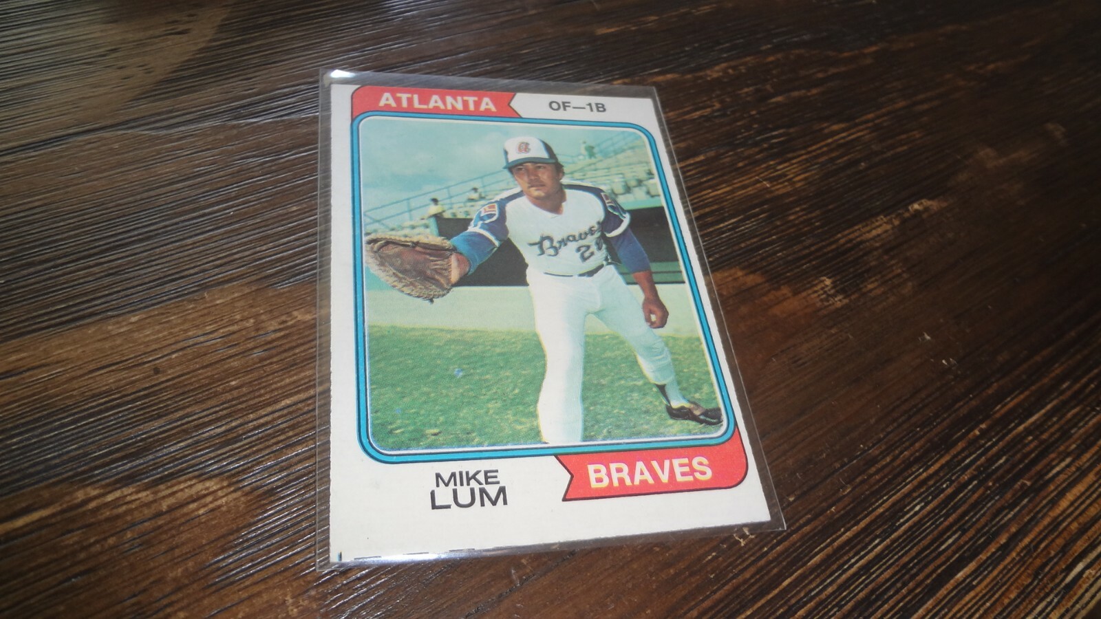 1974 TOPPS # 227 MIKE LUM BASEBALL CARD | eBay