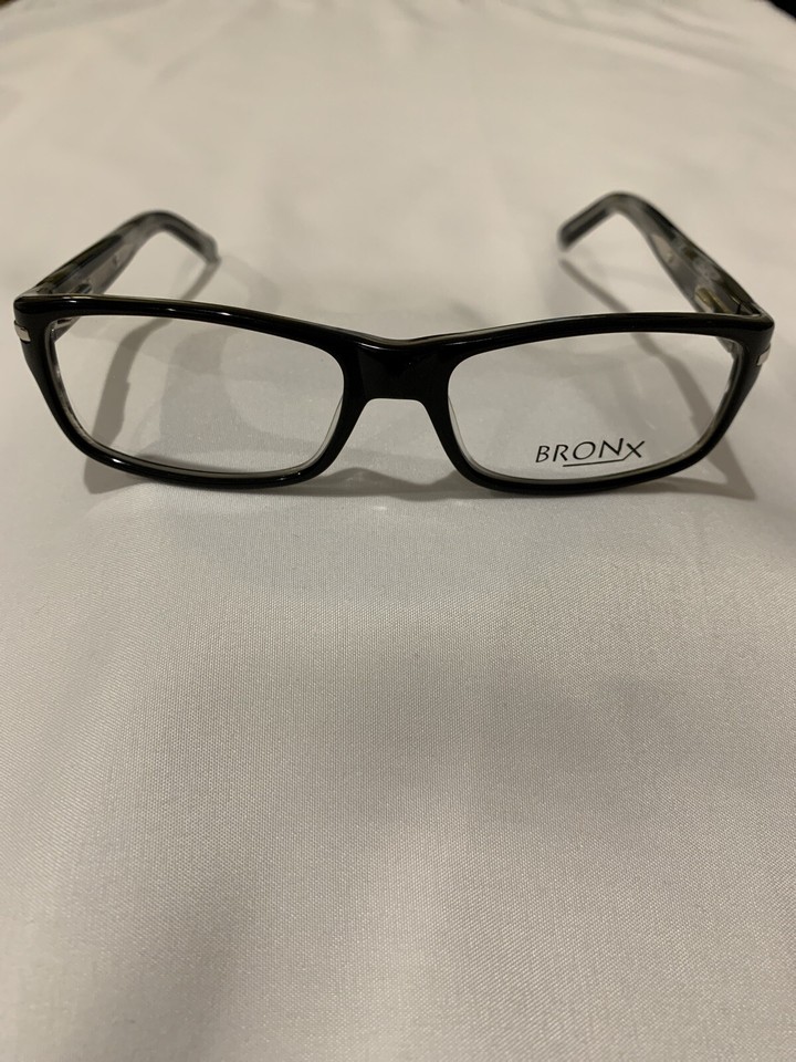 * BRONX G Eyeglass Frames 53-16-130 Black New MK1 SC8* | eBay