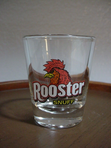 RARE ROOSTER SNUFF SHOT GLASS | eBay
