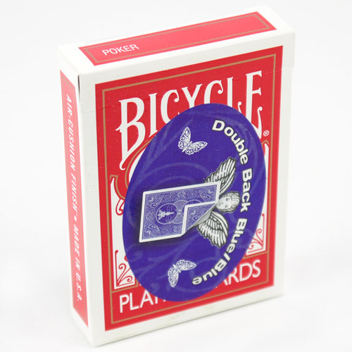 DOUBLE BACK BLUE/BLUE 809 MANDOLIN BACK BICYCLE DECK PLAYING CARDS ...