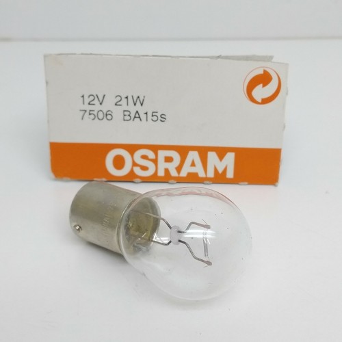 LAMPE 12V 21W OSRAM 7506 BA15S | eBay