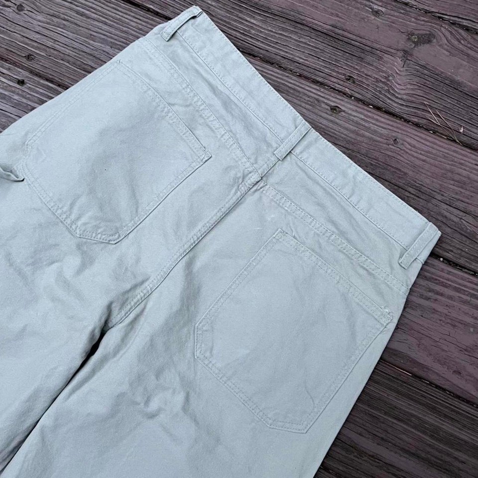 Double Knee J Shaped Khaki Pants Size 34 Big Back Pocket Workwear Style ...