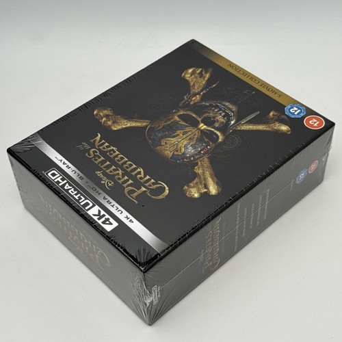 Pirates of the Caribbean 5Movie Collection 4K Ultra HD Box Set Re G2U ...