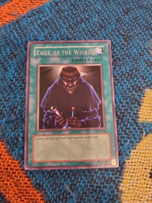 Exile of the Wicked - Yugioh Tournament Pack 4 - Rare - TP4-008 - LP | eBay
