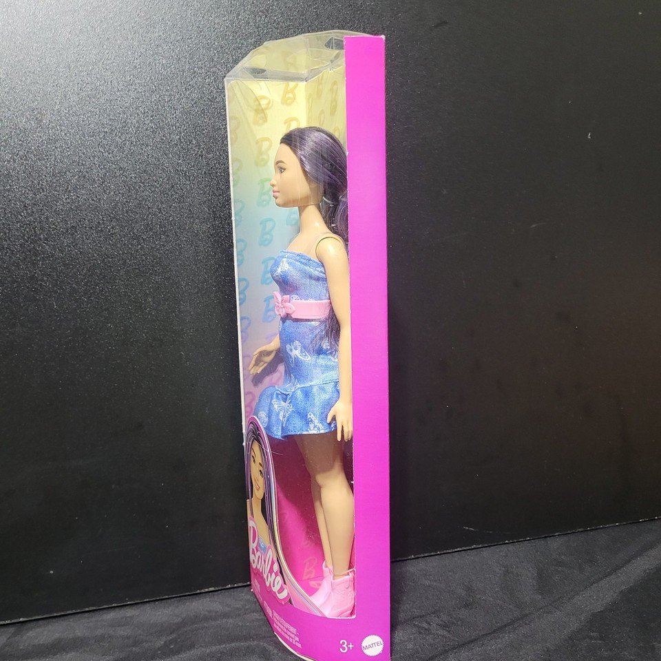 Barbie #231 In Blue Butterfly Dress w/Pink Accessories Mattel | eBay