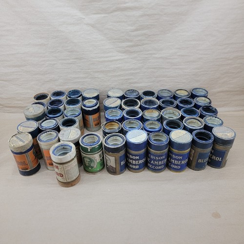 Lot Of 48 Edison Blue Amberol Cylinder Record Phonograph Lot | eBay