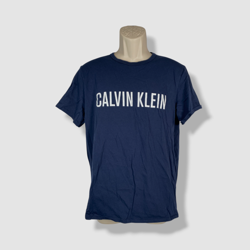 Calvin Klein Men's Blue Intense Power Short Sleeve Lounge T-Shirt Tee ...