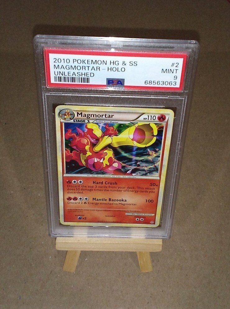 Pok%C3%A9mon+TCG+Magmortar+HSUnleashed+2%2F95+Holo+Holo+Rare for sale ...